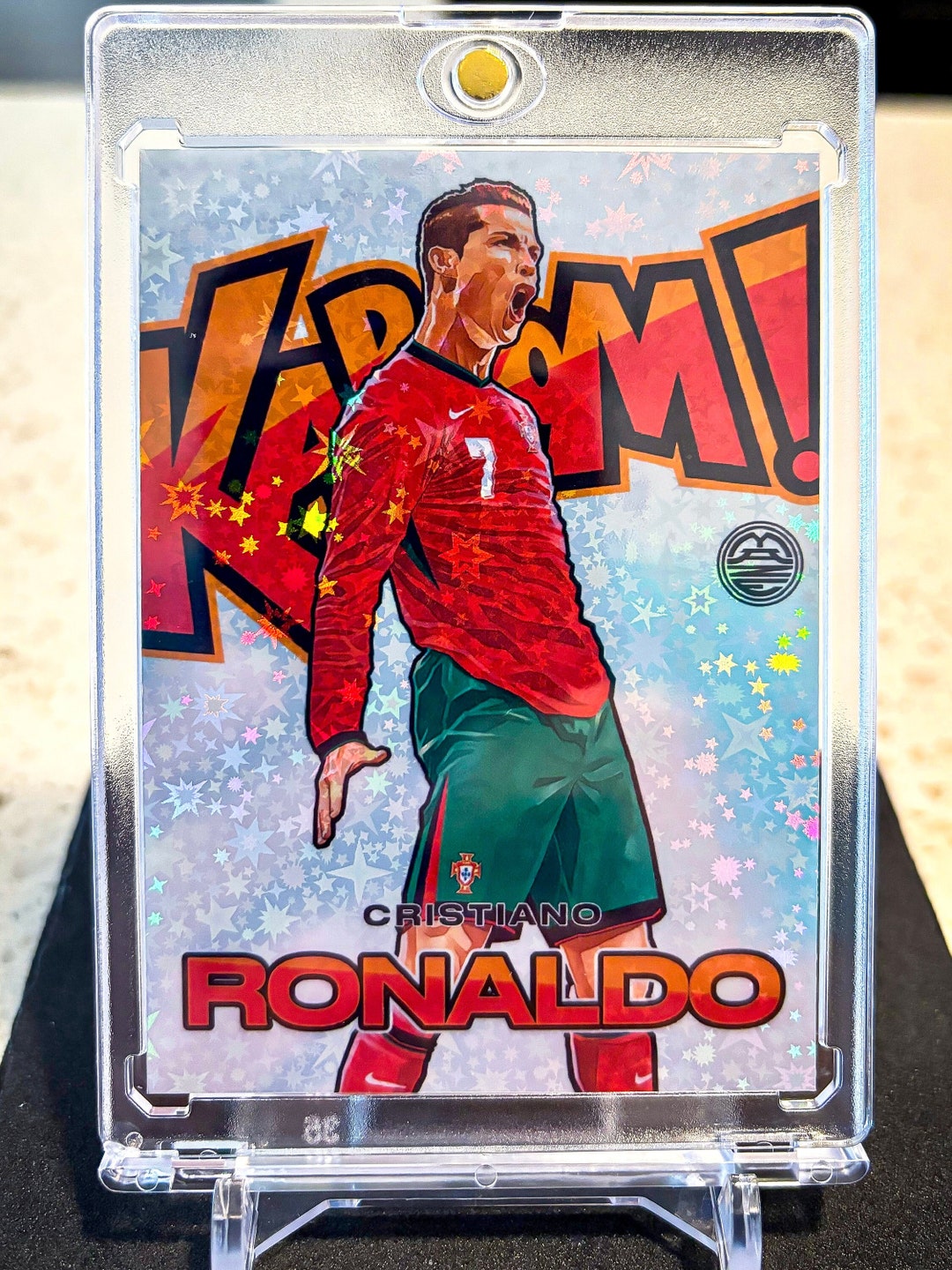 2024 Cristiano Ronaldo KABOOM CUSTOM ARTWORK Card - Etsy