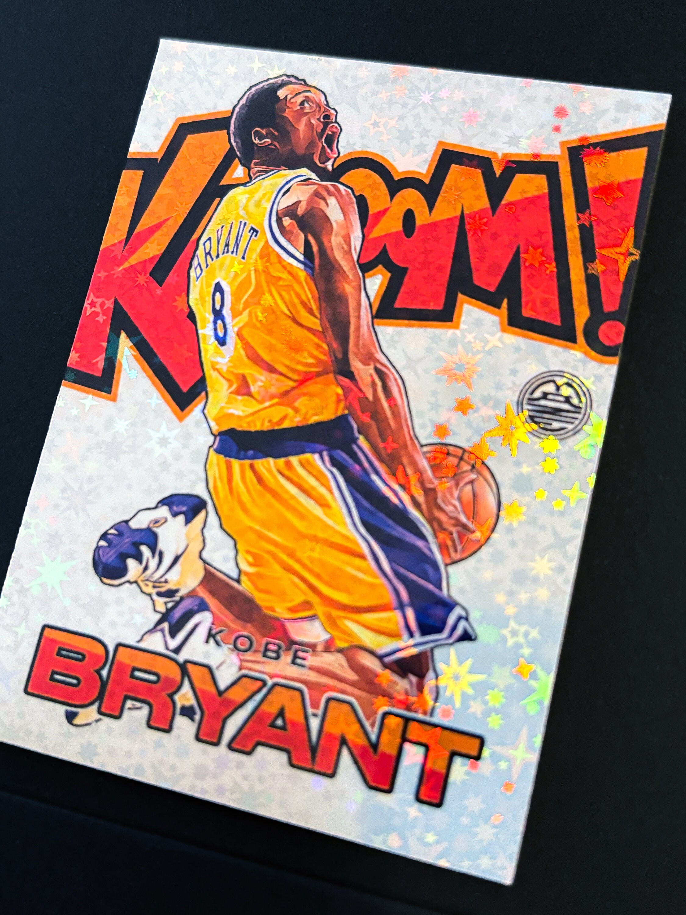 KOBE BRYANT - KABOOM! Original Artwork Sports Card - Etsy