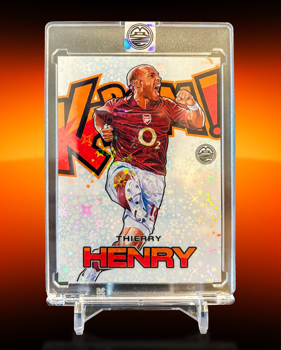 THIERRY HENRY - KABOOM! Original Artwork Sports Card - Etsy