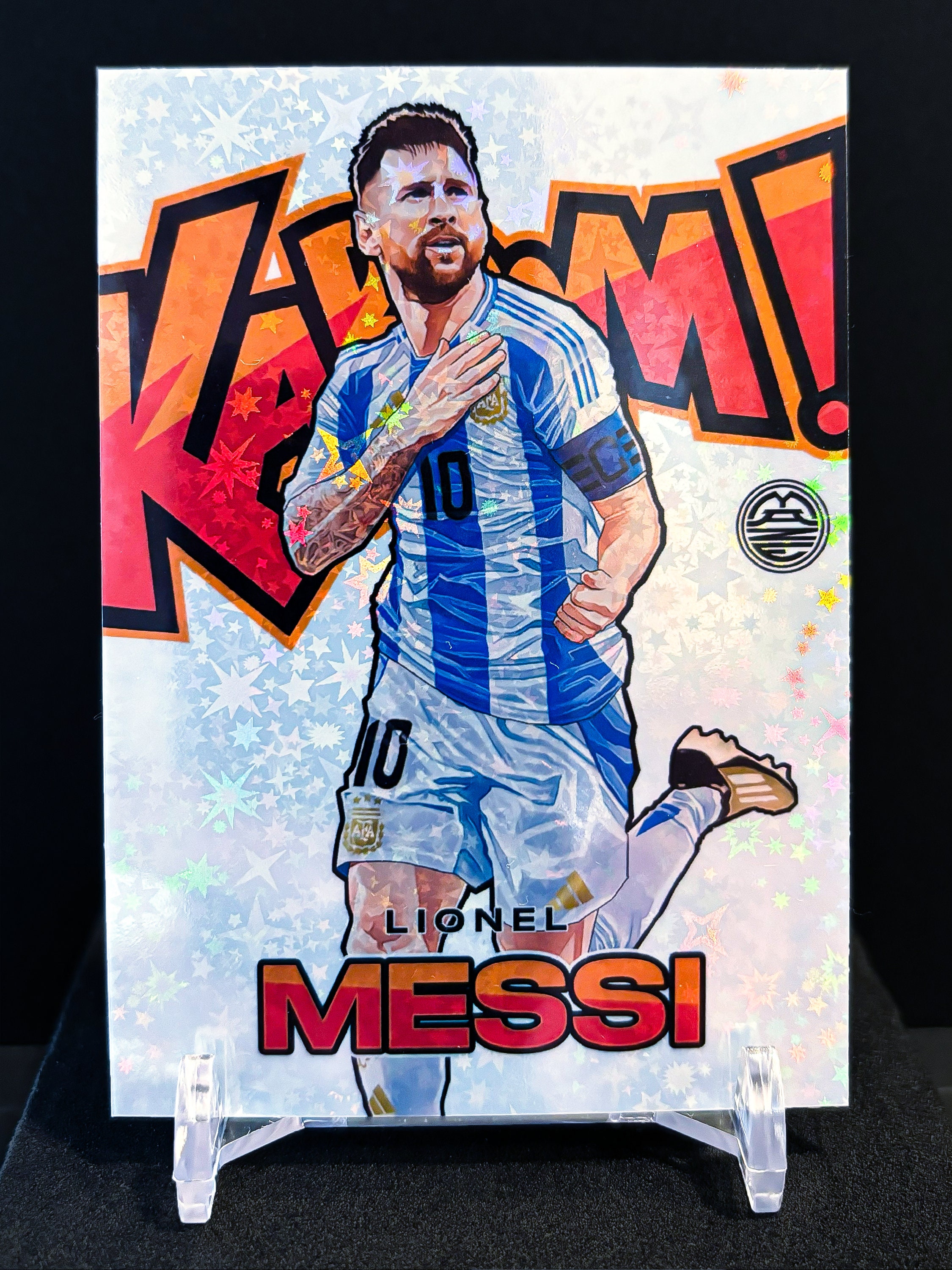LIONEL MESSI - KABOOM! Original Artwork Sports Card - Etsy