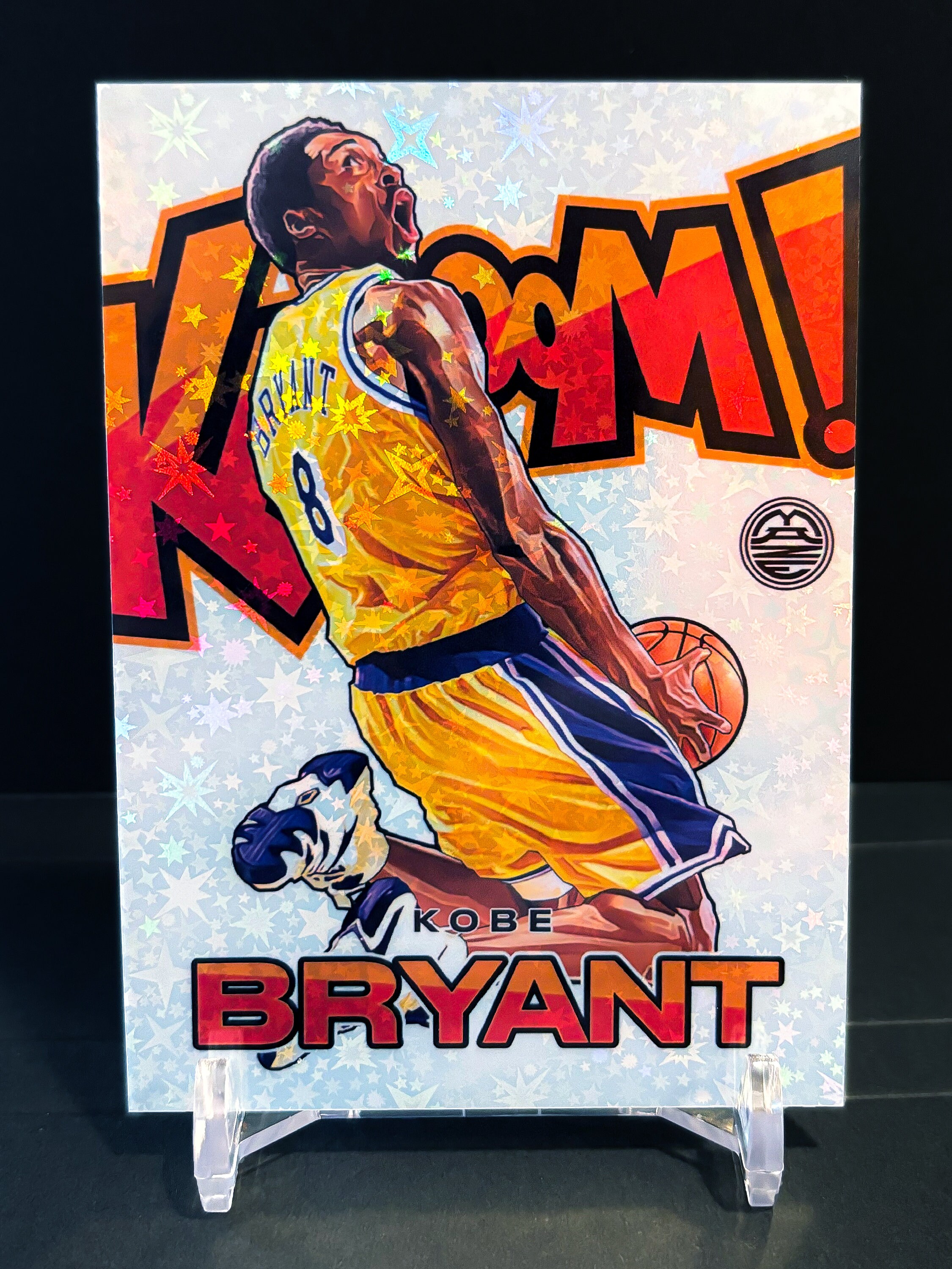 KOBE BRYANT - KABOOM! Original Artwork Sports Card - Etsy