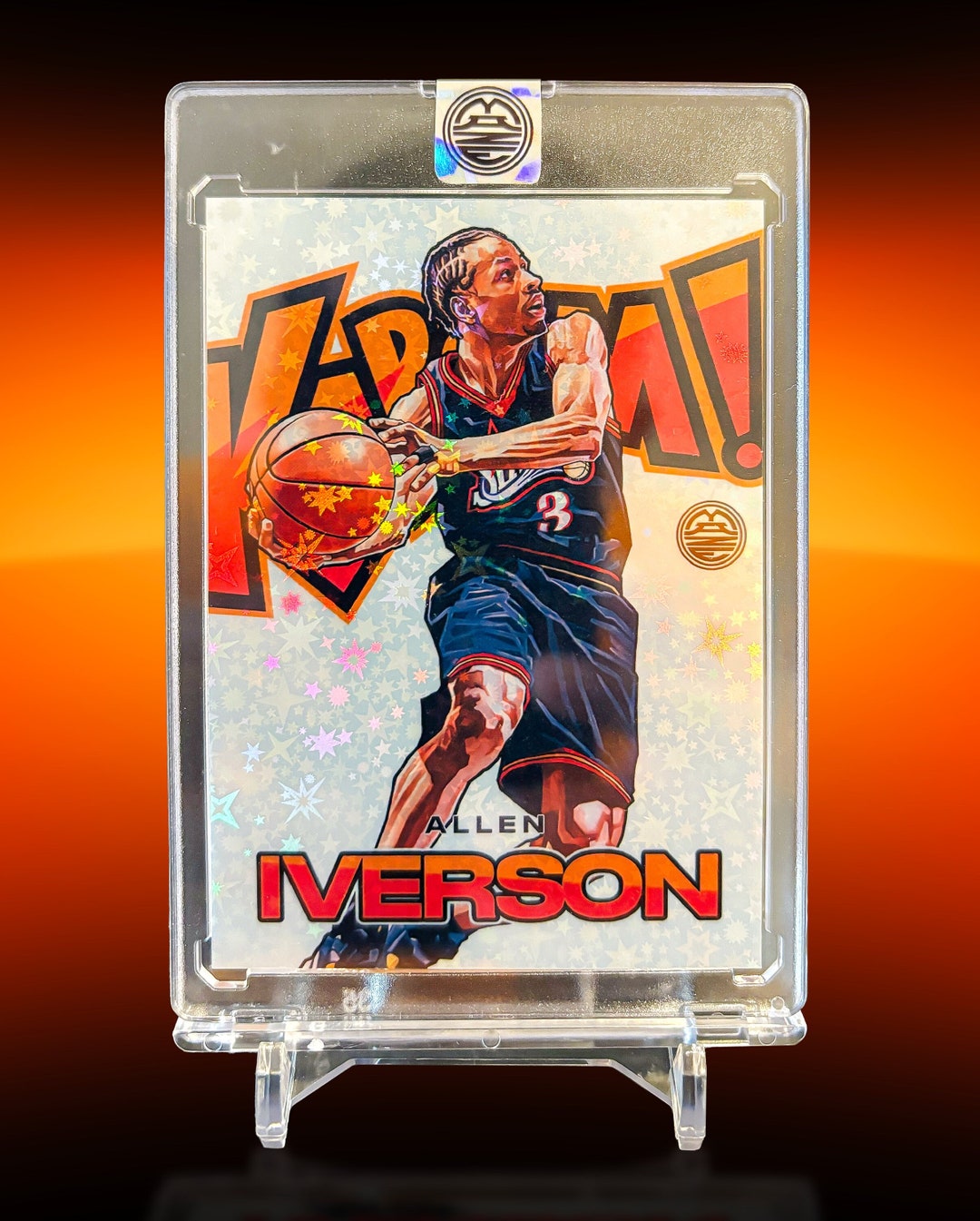 ALLEN IVERSON - KABOOM! Original Artwork Sports Card - Etsy