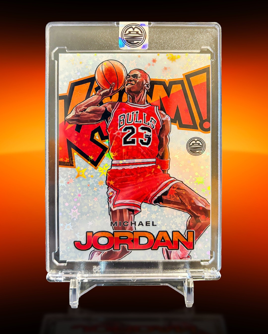 MICHAEL JORDAN KABOOM Original Artwork Sports Card - Etsy