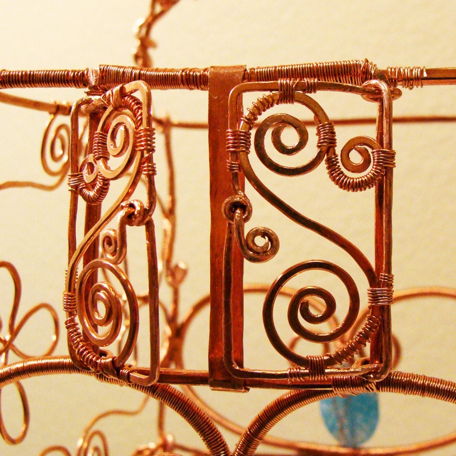 Rapunzel's Tower Copper Wire Sculpture Fairytale Castle - Etsy