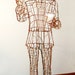 Office Man Lifesize Copper Wire Sculpture - Etsy