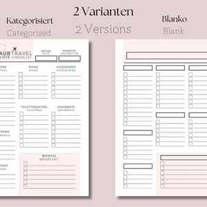 Holiday Checklist to Print, Holiday Packing List to Tick Off/fill In ...