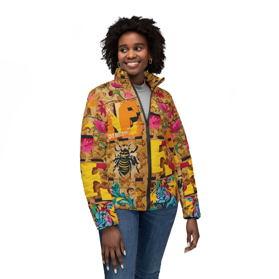 Custom Anniversary Puffer Jacket, Custom Birthday Puffer Jacket, Custom ...