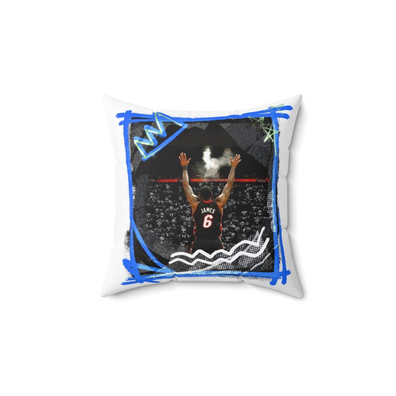 Lebron James Pillow - Etsy