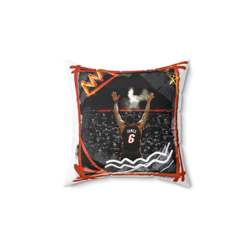 Lebron James Pillow - Etsy