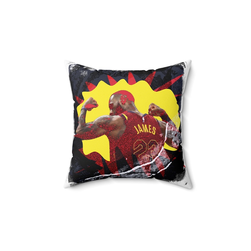 Lebron James Pillow - Etsy