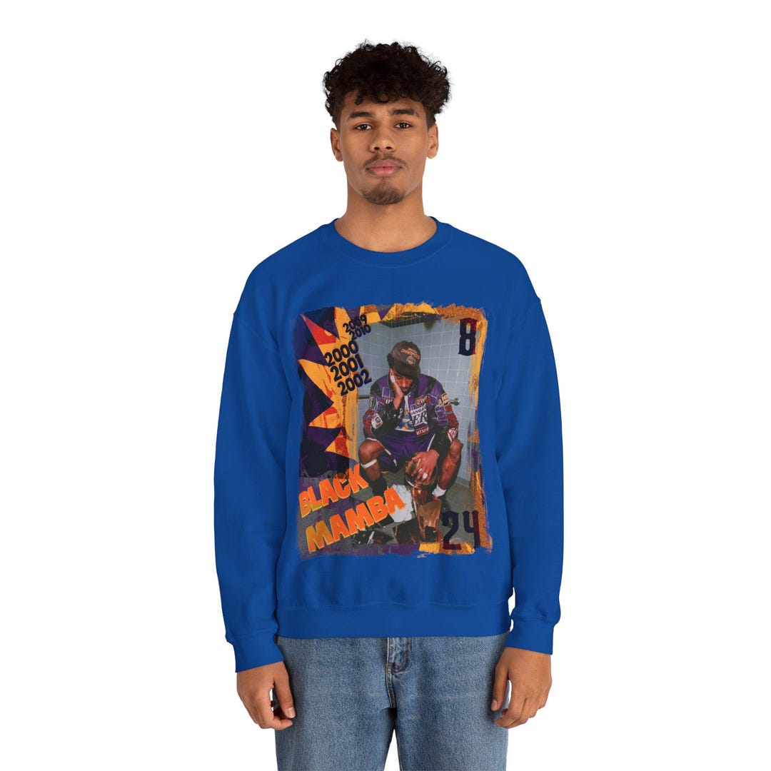 Kobe Bryant "black Mamba" Big Unisex Heavy Blend™ Crewneck Sweatshirt ...