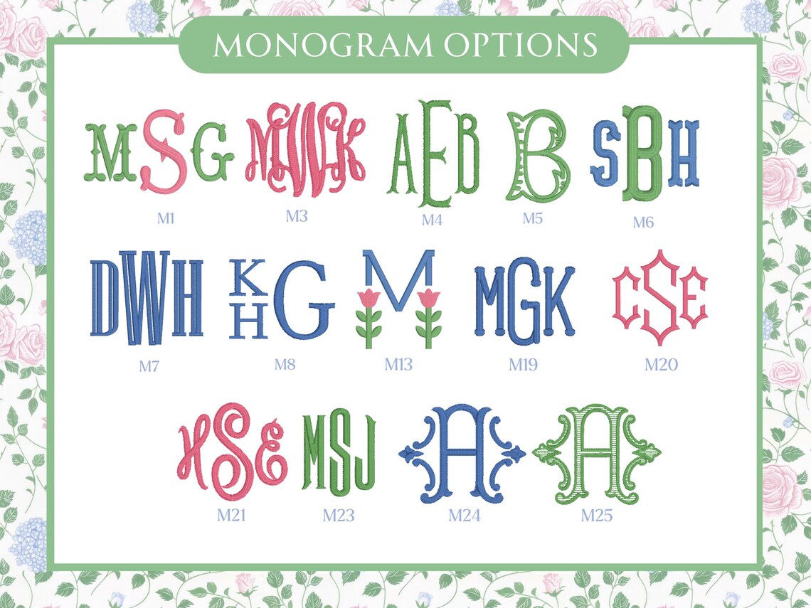 Custom Embroidered Initial Monogram Night Light: Personalized Nursery ...