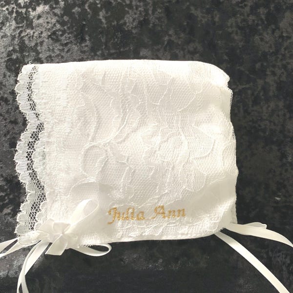 Wedding Bonnet - Etsy