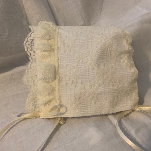 Magic Hanky Baby Bonnet Baby Shower Gift Christening Bonnet | Etsy