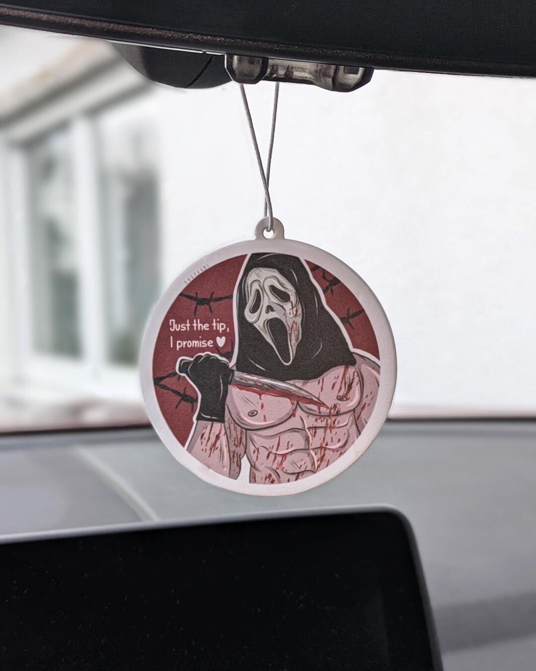 Ghost Face Air Freshener Scream Fanart - Etsy