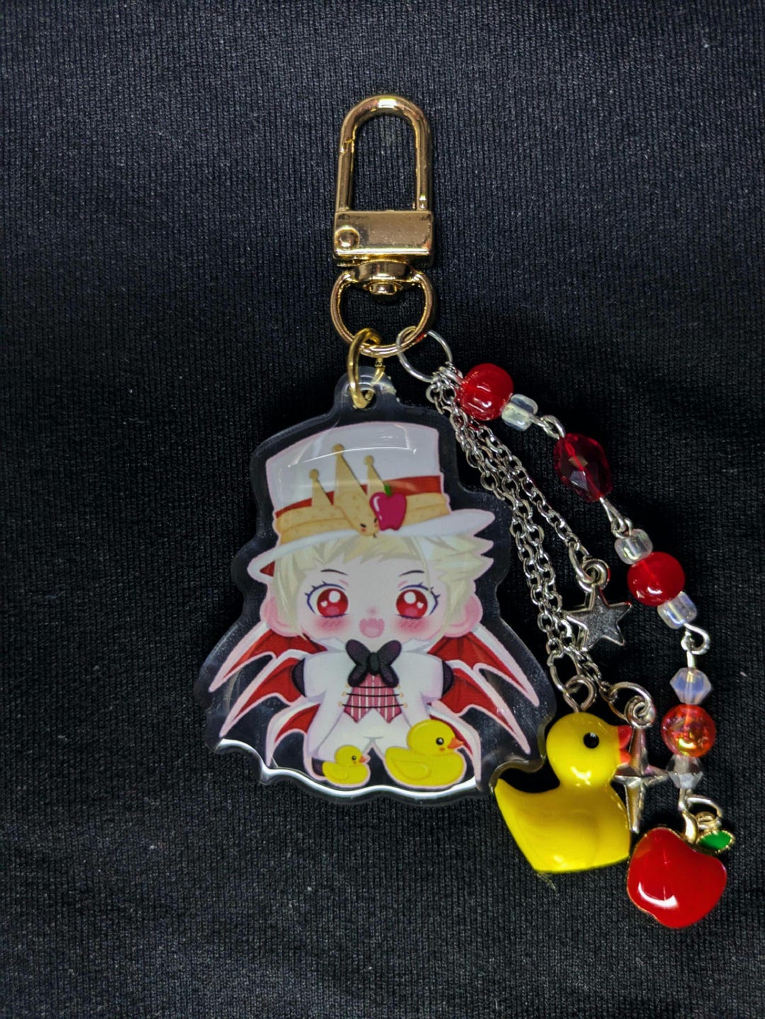 Lucifer Hazbin Hotel Keychain - Etsy