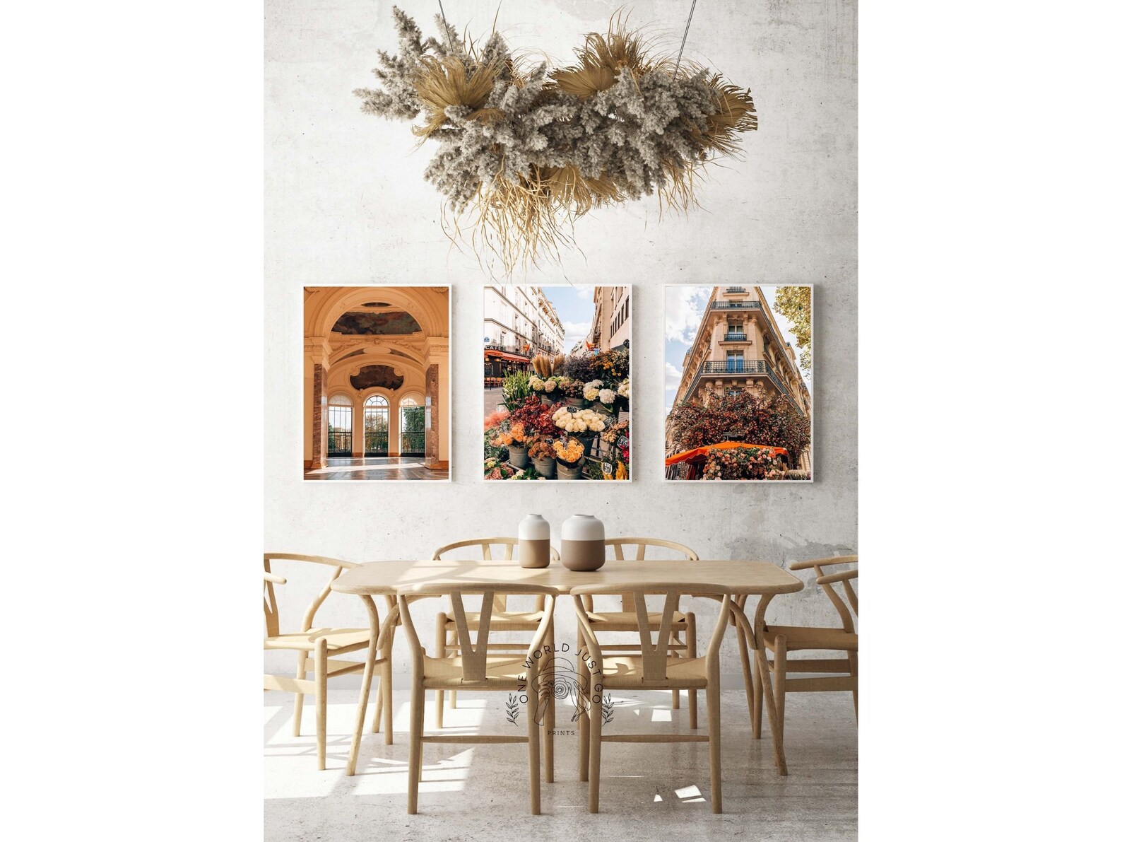 Parisian Florist Wall Art, Flower Market in Paris, Paris Flower Shop ...