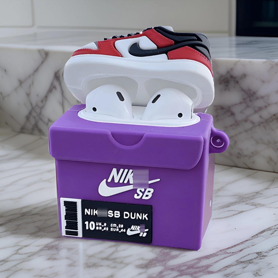 Sneaker Shoe Box Design AirPod Case Custom AirPod Case for Gen 1/2/3 ...