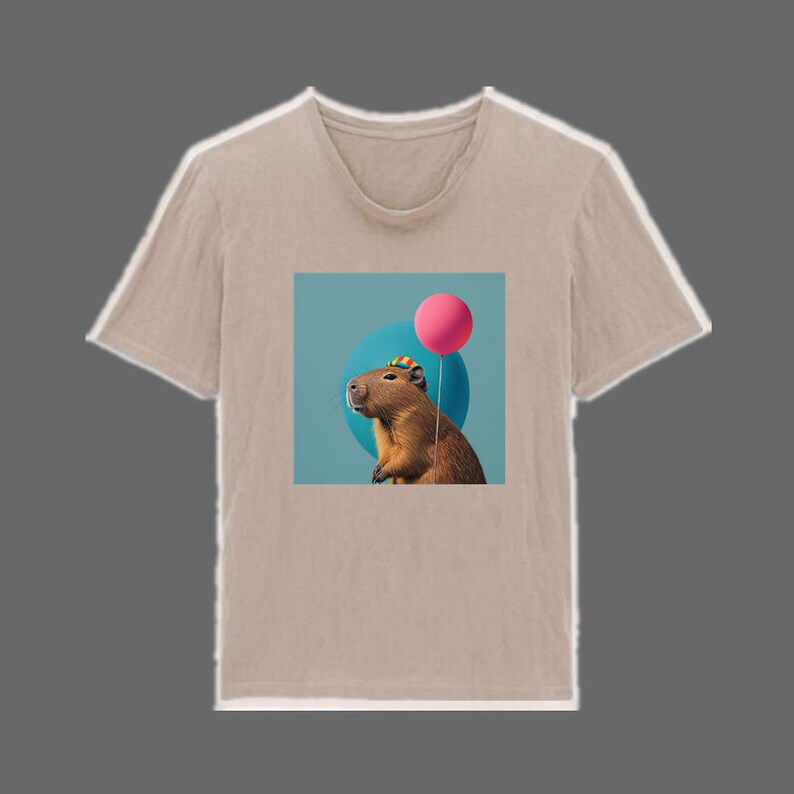 Capybara Template Cute Capybara Monogram Funny Cool Gift Capybara Top ...