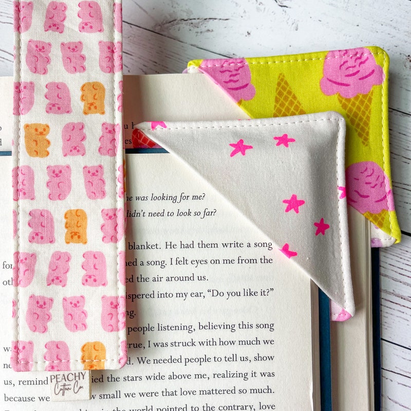Corner Bookmark - Etsy