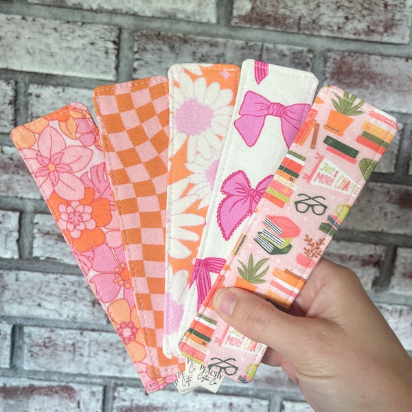 Fabric Bookmark - Etsy