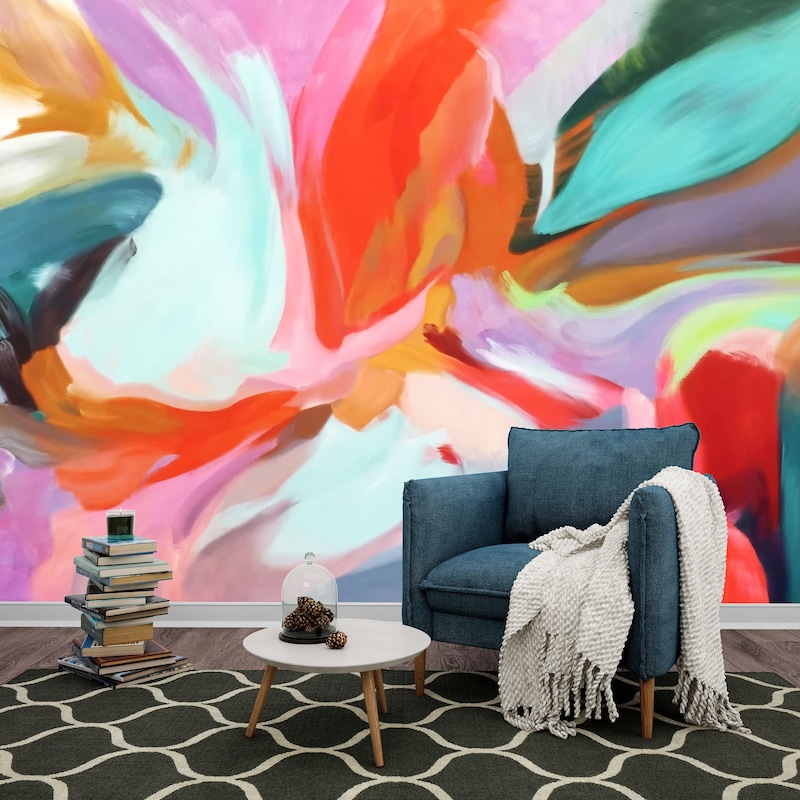 Splash Wall Mural - Etsy