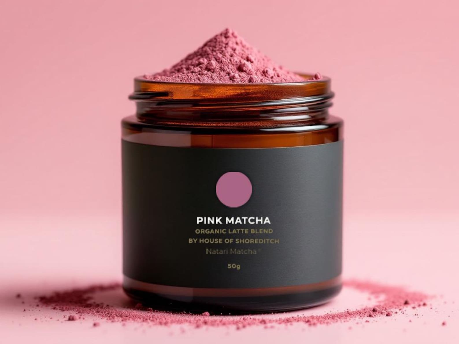 Organic Pink Matcha - 50g - Natarī® ナタリーマッチャ Pink Matcha - Japanese ...