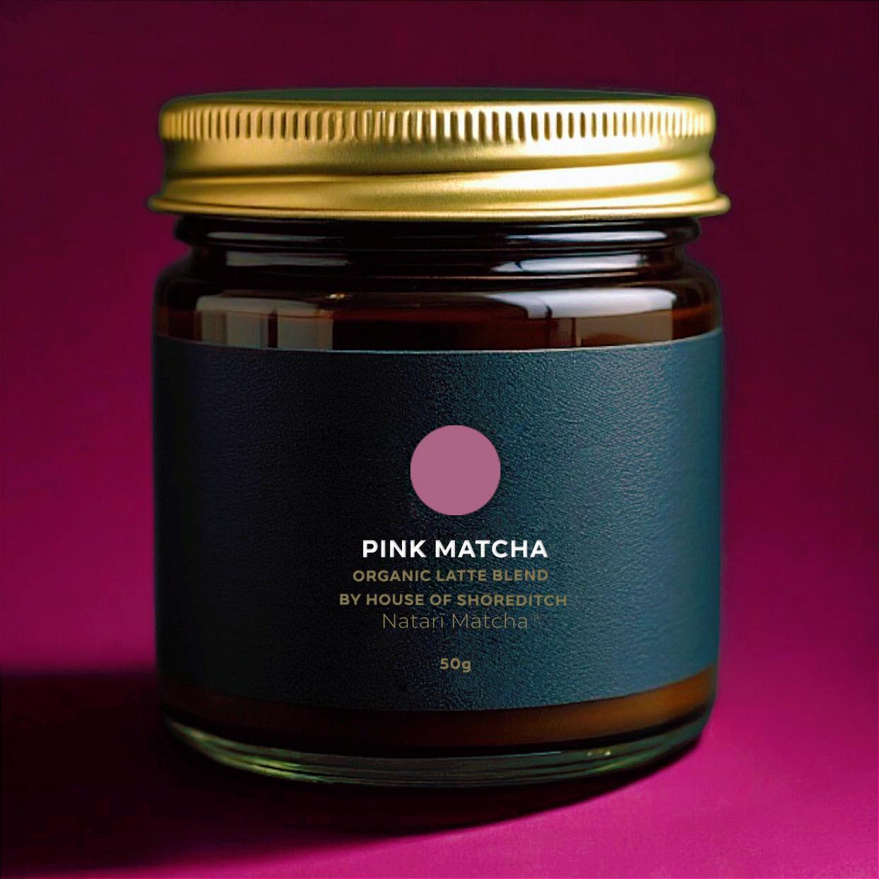 Organic Pink Matcha - 50g - Natarī® ナタリーマッチャ Pink Matcha - Japanese ...