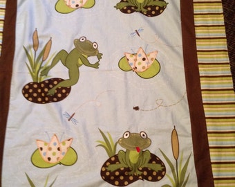 Frog Quilt | Etsy