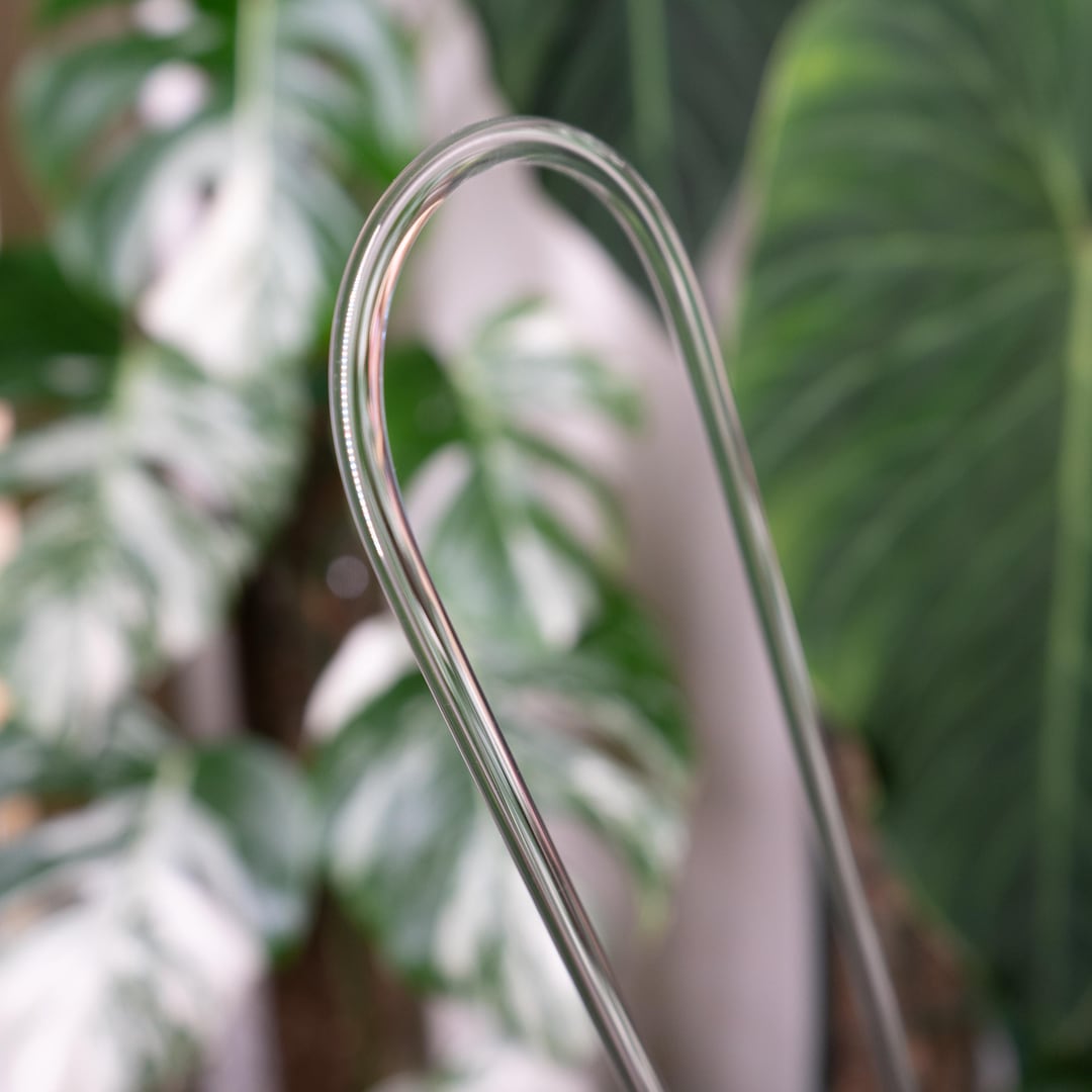 Clear Acrylic U-shaped Plant Trellis - Modern Climbing Plant Support ...