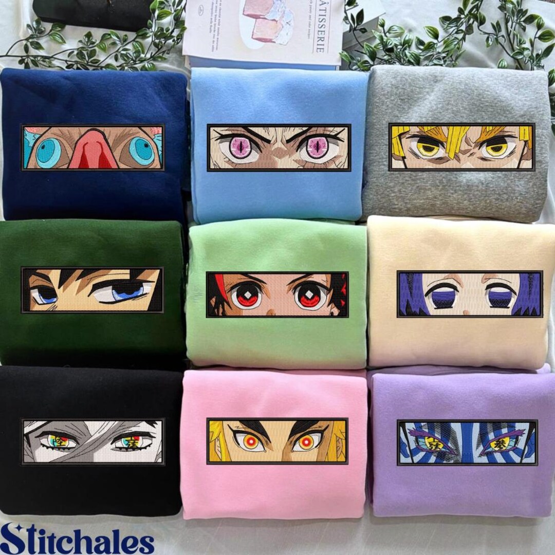 Custom Embroidered Anime Sweatshirt, Upper Rank Demons Shirt, Demon ...