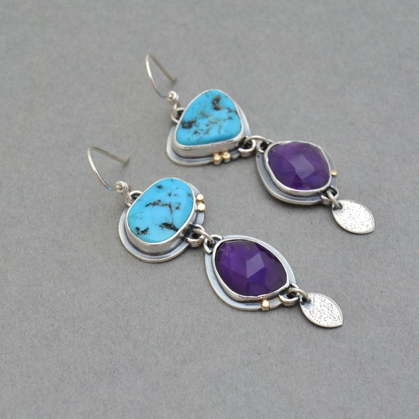 Turquoise Amethyst - Etsy