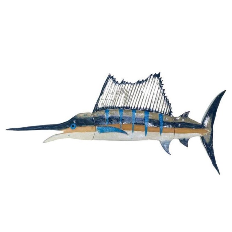 Blue Marlin Wall Mount - Etsy