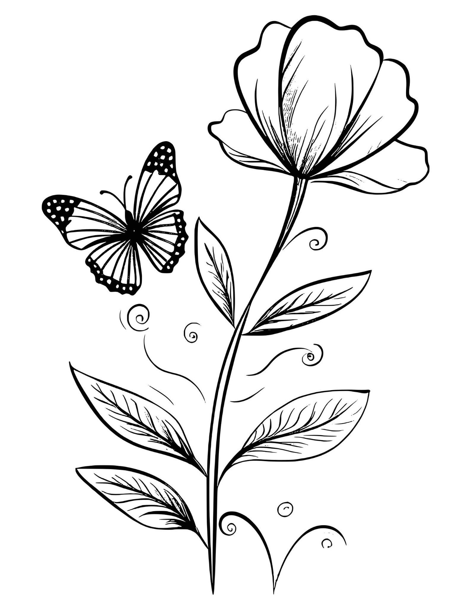 10 Bug and Butterfly Themed Coloring Pages. Printable Busy Box ...
