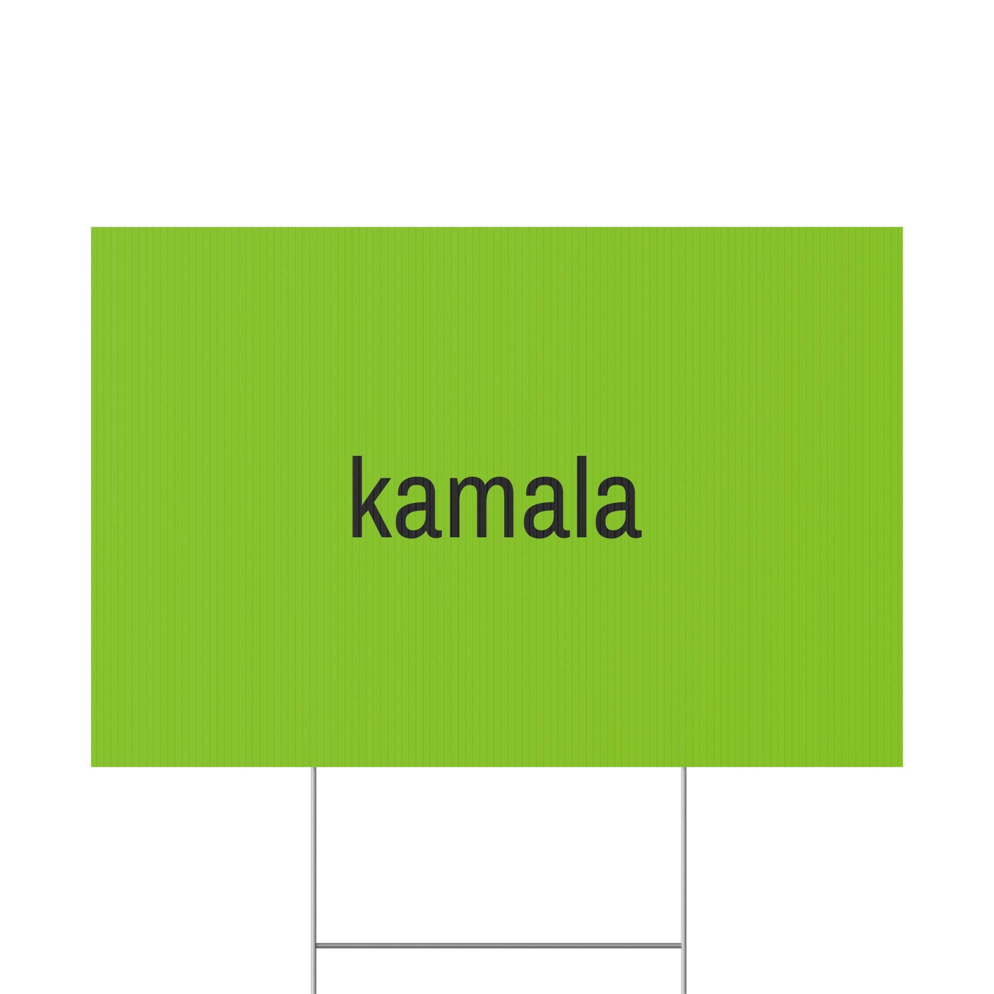 Kamala Harris Brat Sign - Etsy