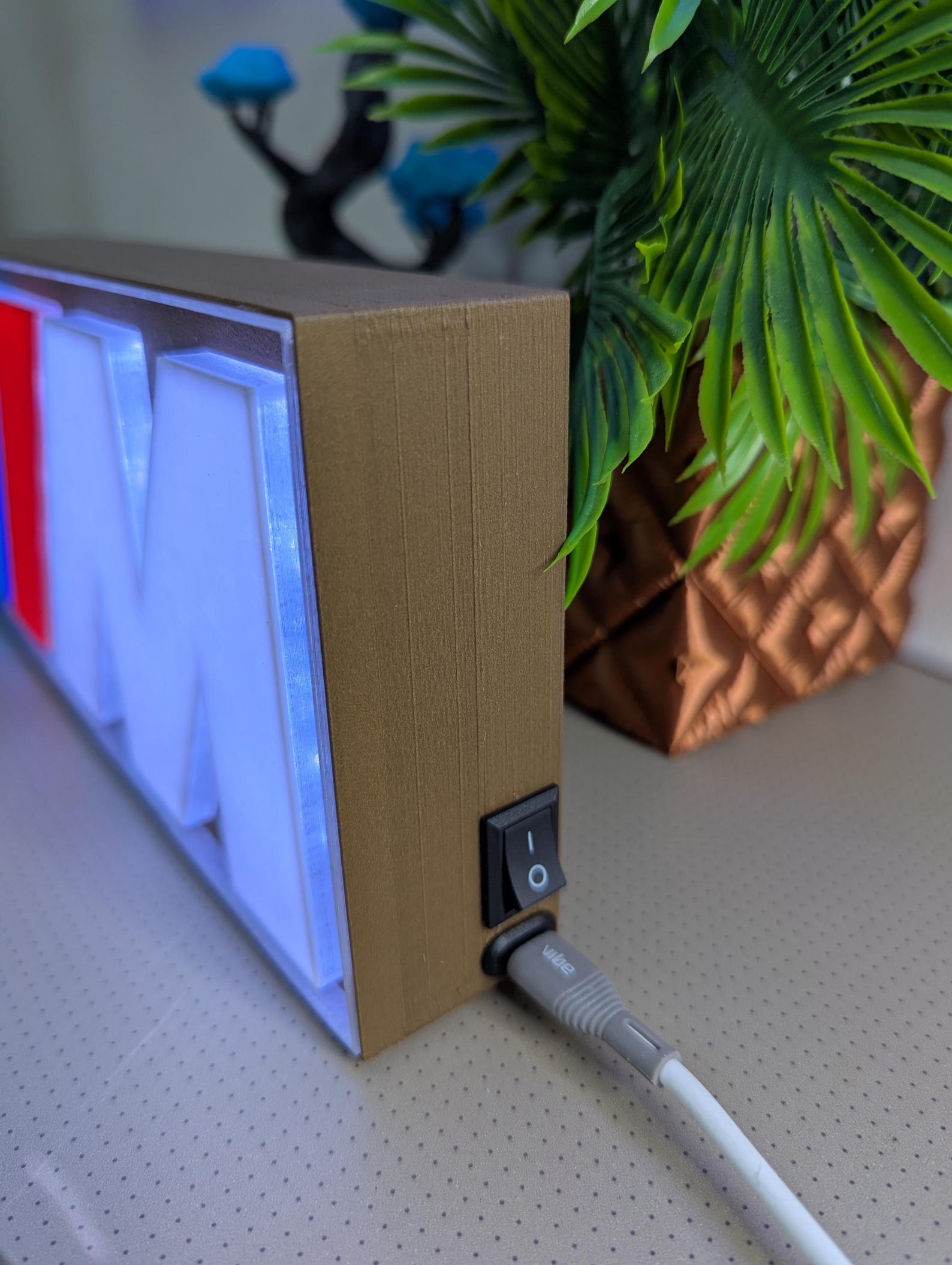 BMW M Power Themed 3D Printed Light Box – Custom Car Decor, Automotive ...