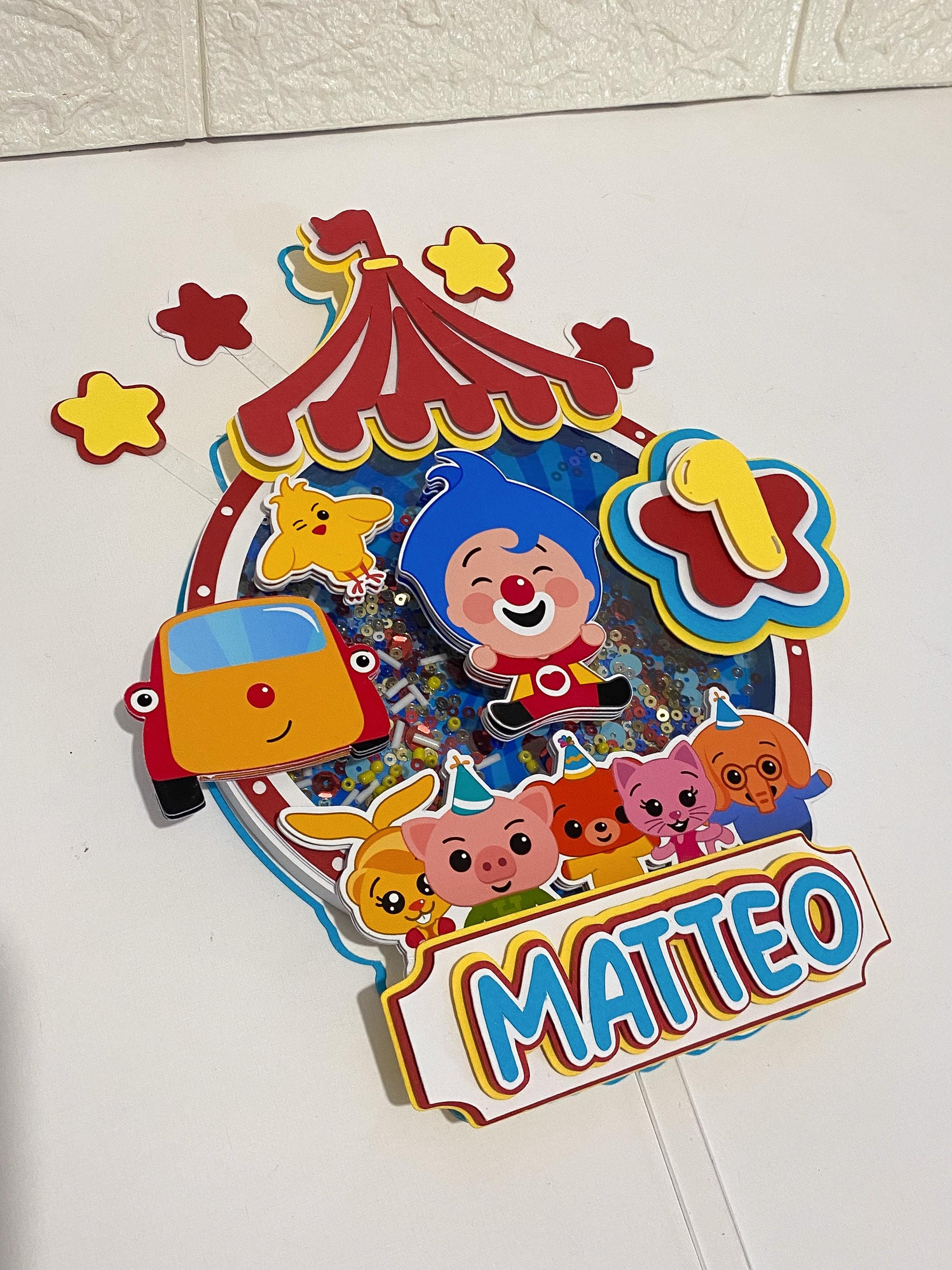 Cake Topper Shaker Plim Plim - Etsy