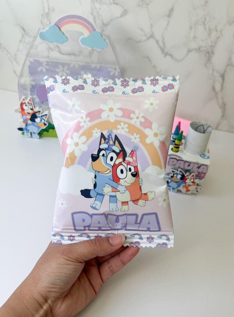 Bluey / Birthday Gift Boxes / Personalized Favor Boxes / Candy Boxes ...