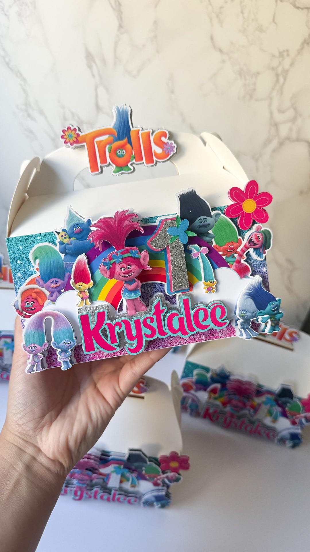 Trolls, Candy Box, Favor Boxes, Trolls - Etsy