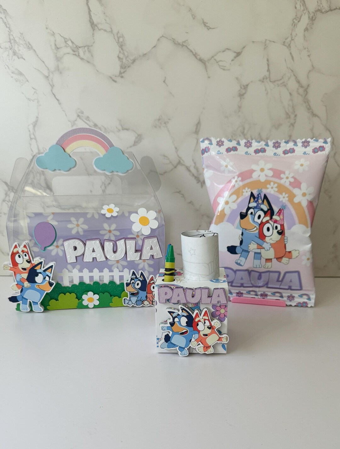 Bluey / Birthday Gift Boxes / Personalized Favor Boxes / Candy Boxes ...