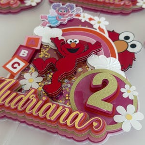 Elmo, Cake Topper Shaker Elmo, Elmo Cake Topper - Etsy
