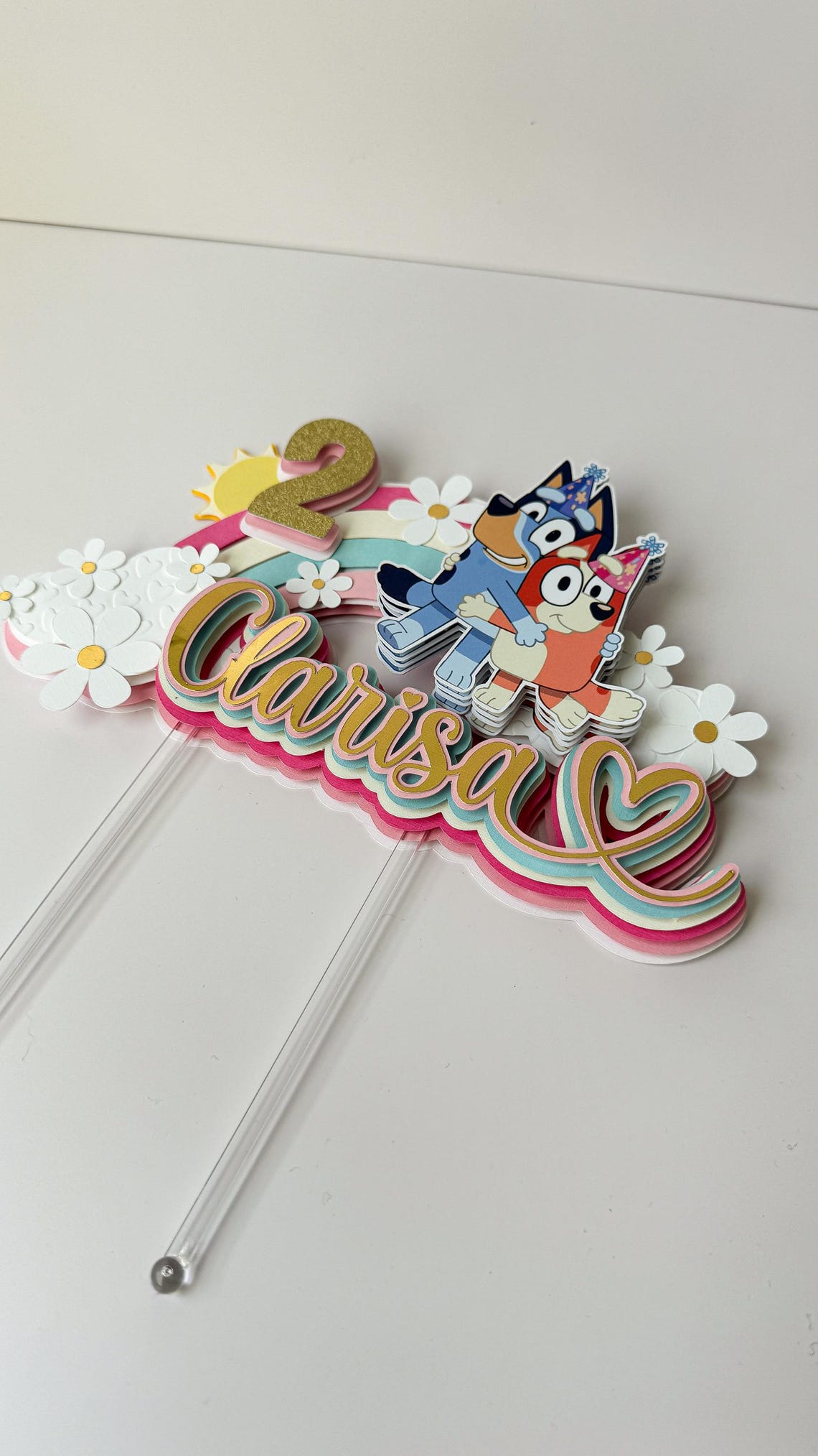 Bluey Cake Topper - Etsy