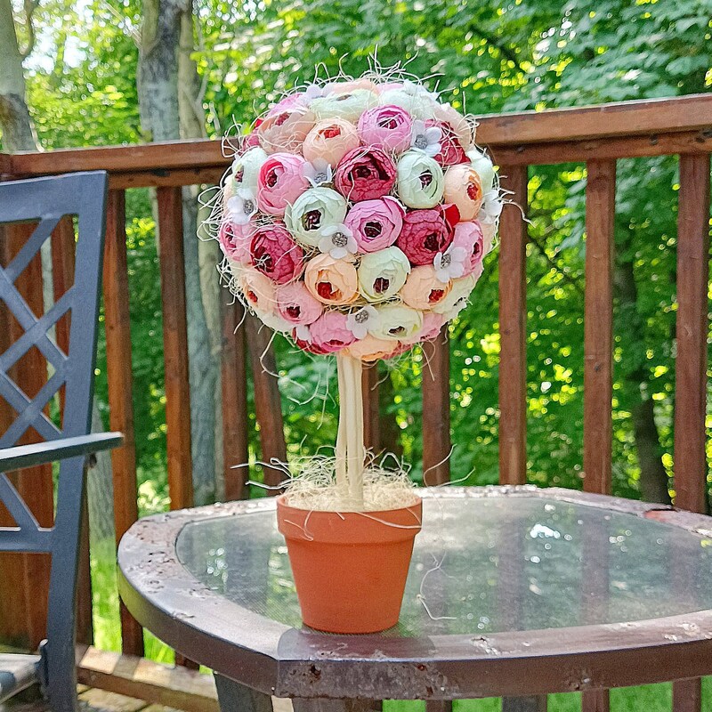 Pink Topiary - Etsy
