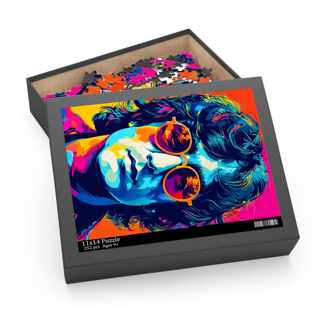 John Lennon Puzzle, the Beatles 120, 252, 500-piece. - Etsy