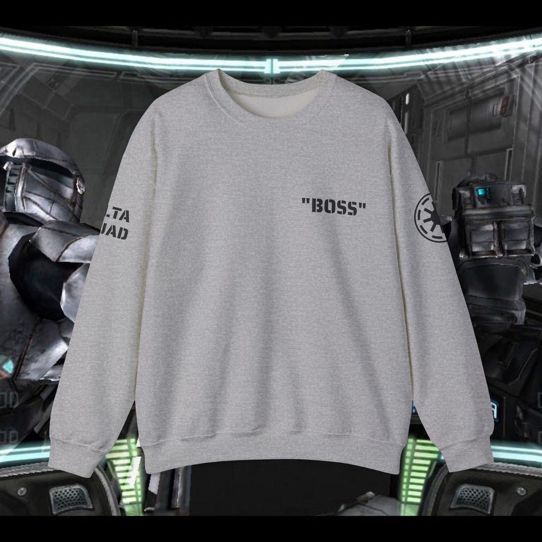 Boss Republic Commando Inspired PT Warmup Crewneck Sweatshirt - Etsy