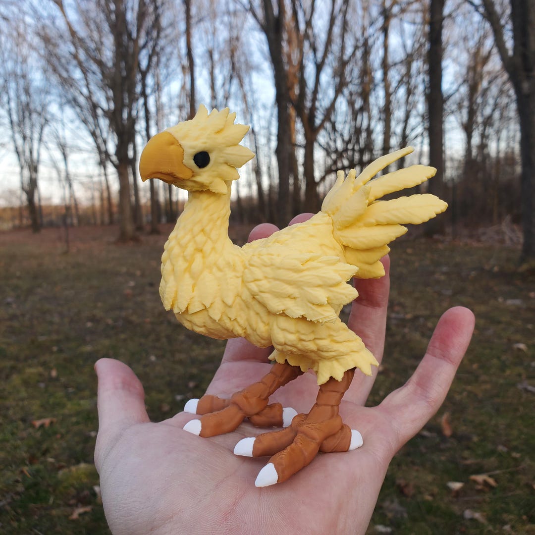 3D Printed 5 Color Chocobo - Etsy