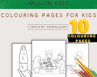 30 Islamic Coloring Pages for Kids | Educational Muslim Activity Sheets ...
