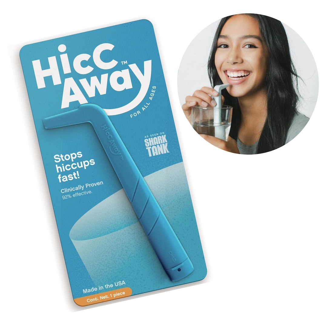 HICCAWAY Hiccup Straw - Stops Hiccups Naturally & Fast - as Seen on ...