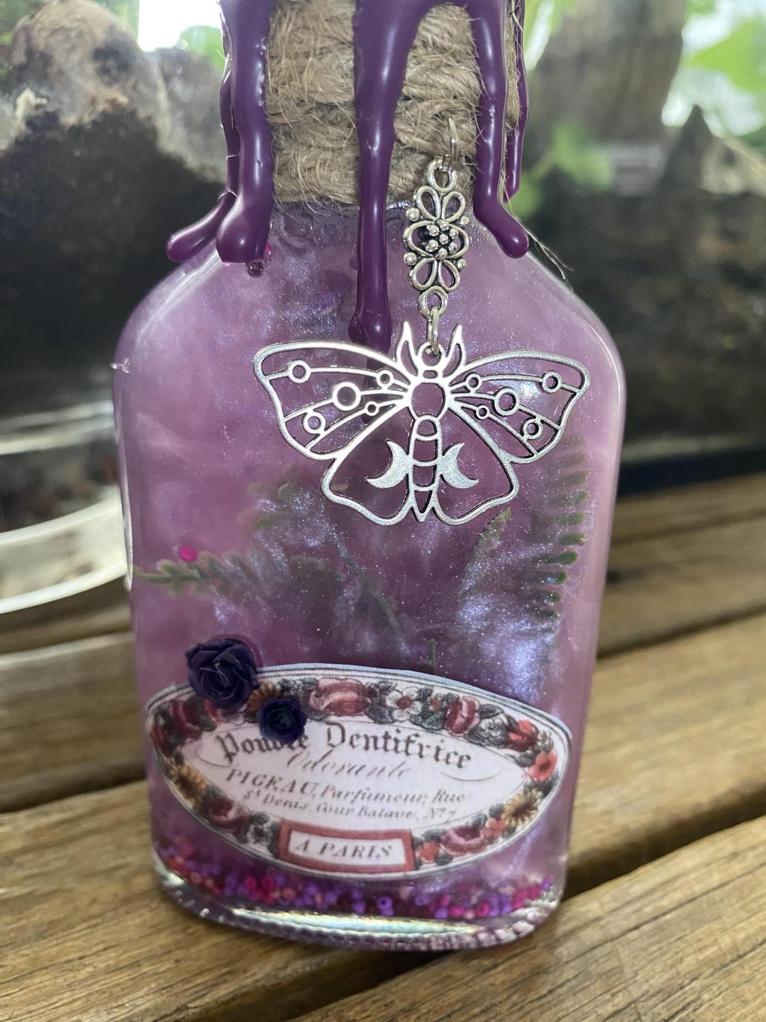Purple Potions, Swirling Water, Magic Potions, Magic, Glass Art ...