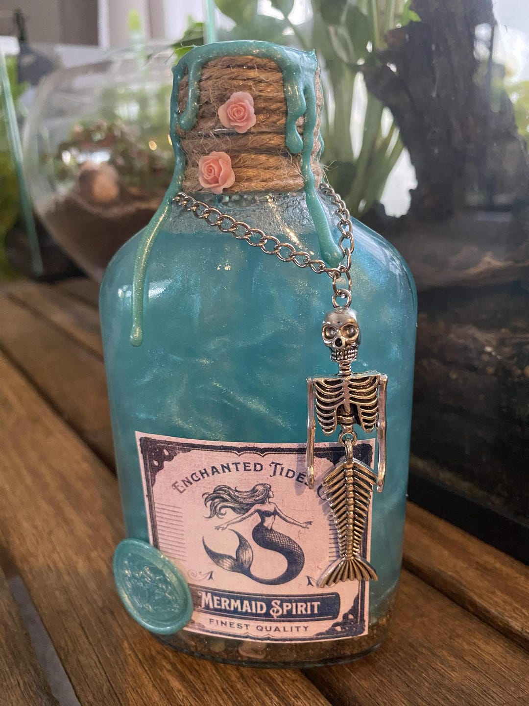 Mermaids, Bottle Art, Glass Art, Fantasy Art, Swirling Water, Magic ...